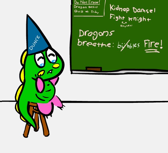 Lets draw retarded dragons! - The Something Awful Forums
